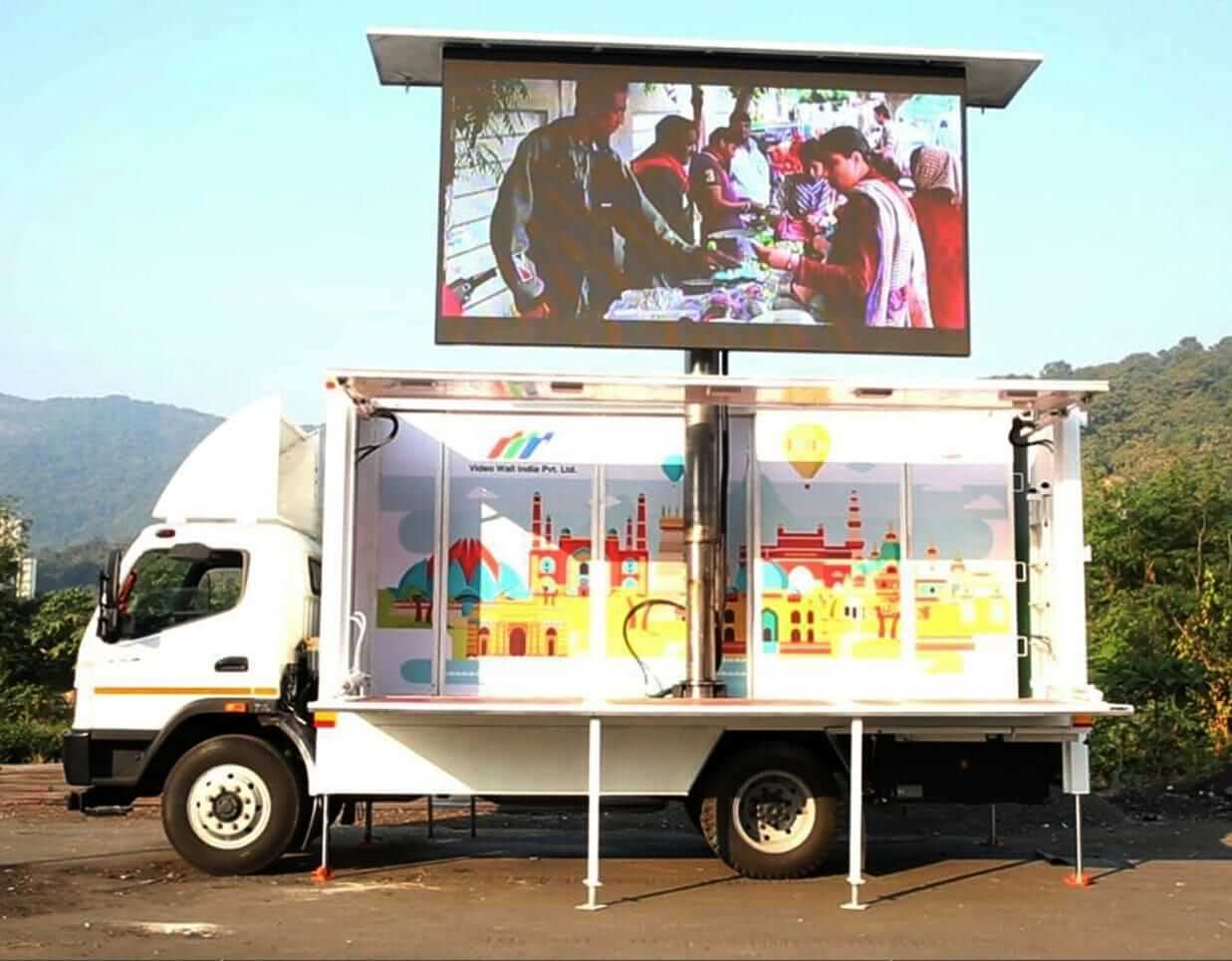 Mobile Vans Advertising Services in Lucknow-Afluex